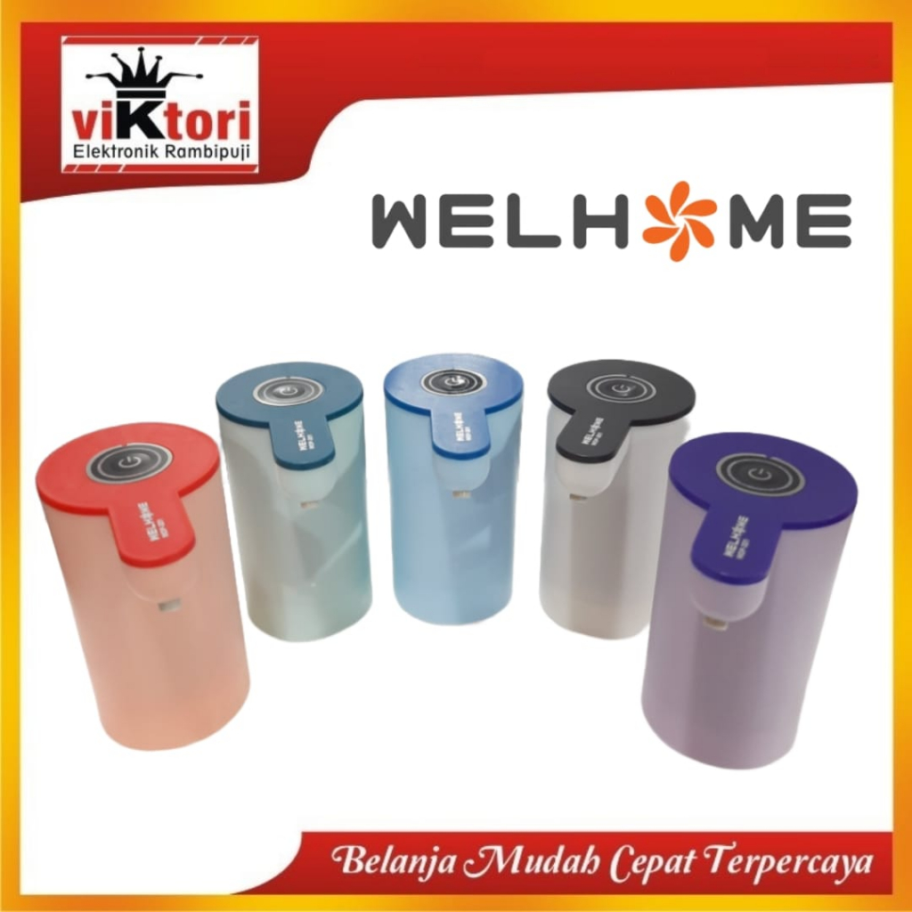 Jual POMPA GALON ELEKTRIK WELHOME WDP301 / ELECTRIC WATER PUMP / POMPA ...