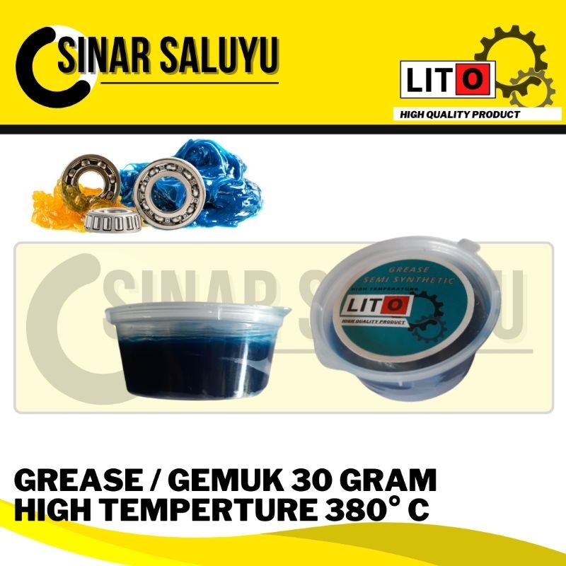 Jual GREASE GEMUK CVT 30 GRAM BIRU HIGH TEMPERATURE | Shopee Indonesia