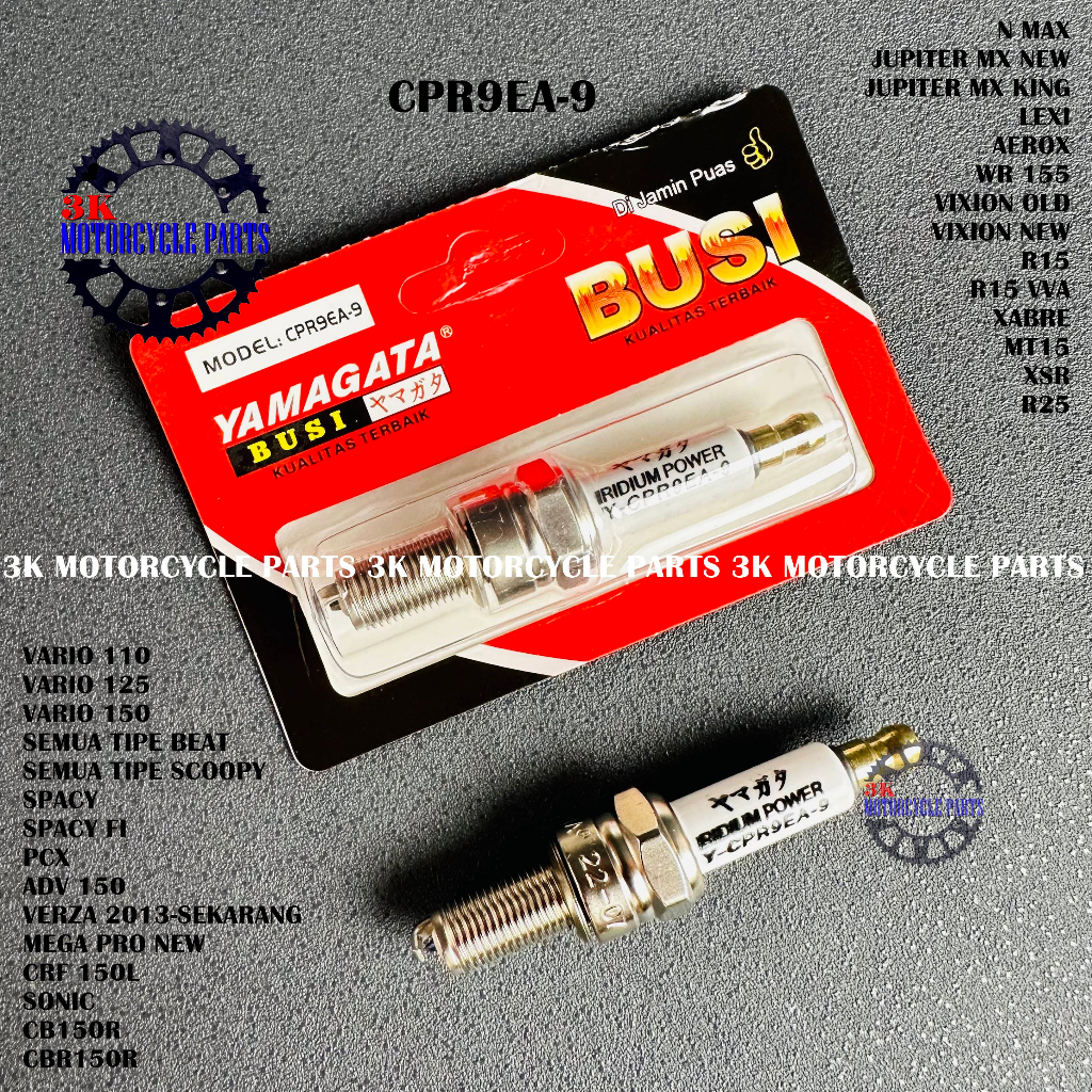 Jual BUSI IRIDIUM POWER CPR9EA-9 BEAT FI POP ESP SCOOPY FI ESP VARIO ...