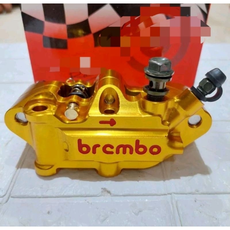 Jual kaliper monoblok kanan brcembo 4p 4 piston dll | Shopee Indonesia