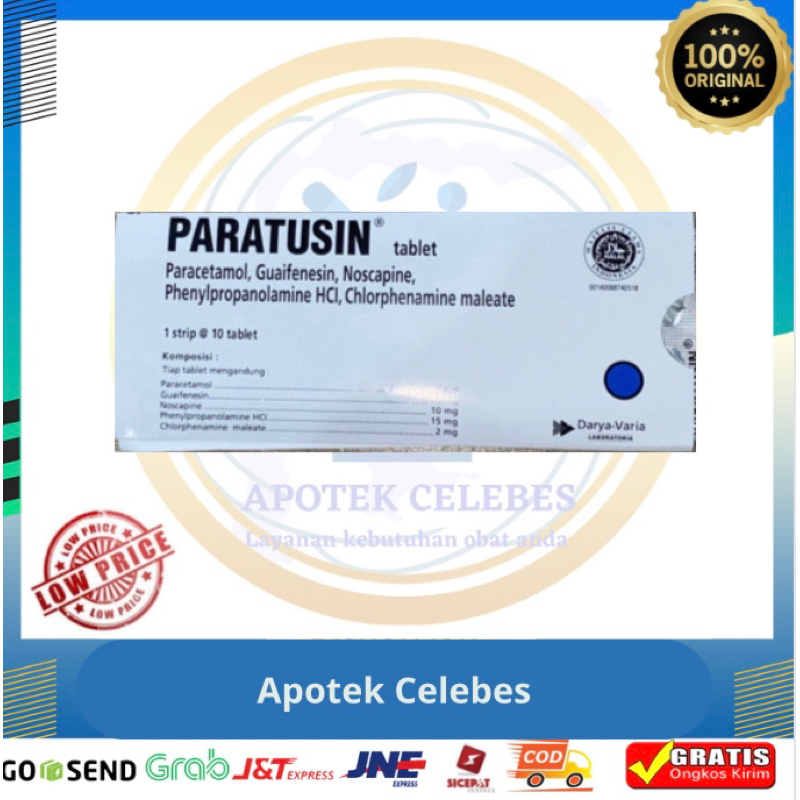 Jual Paratusin strip | Shopee Indonesia