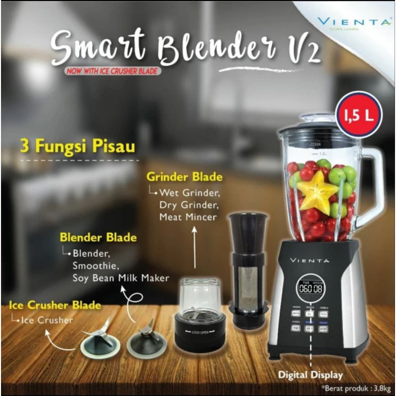 Jual SMART BLENDER VIENTA ORIGINAL GARANSI RESMI | Shopee Indonesia