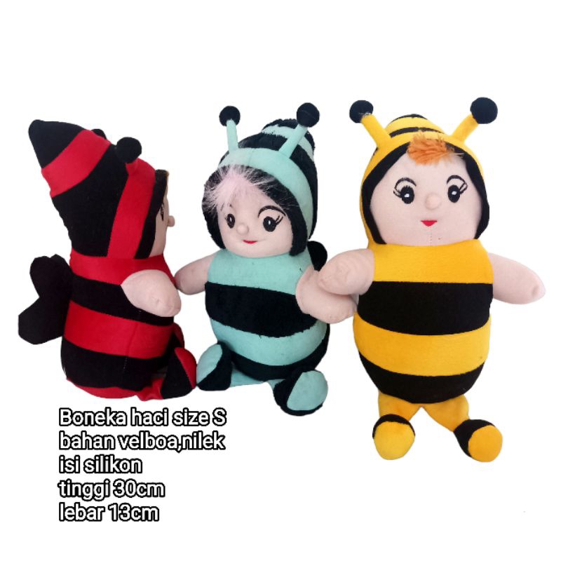 Jual BONEKA HACI LEBAH SIZE S TINGGI 30CM | Shopee Indonesia