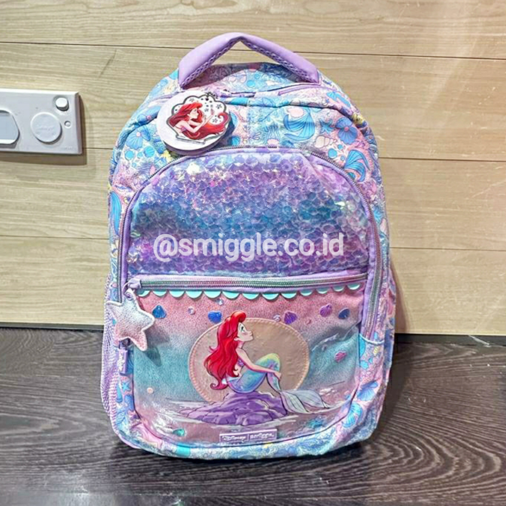 Jual SMIGGLE DISNEY PRINCESS ARIEL BACKPACK, SMIGGLE ARIEL BACKPACK ...