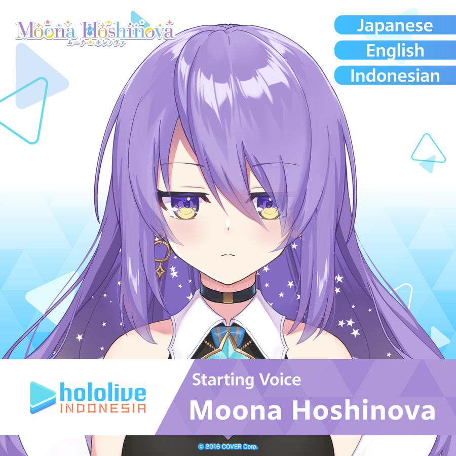 Jual Voice Pack Hololive ID Starting Voice - Moona Hoshinova | Shopee Indonesia