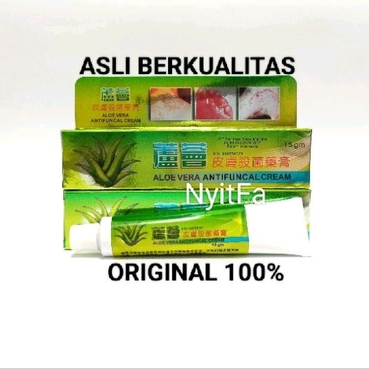 Jual Aloevera cream original / panu kurap ruam popok eksim jamur kulit ...