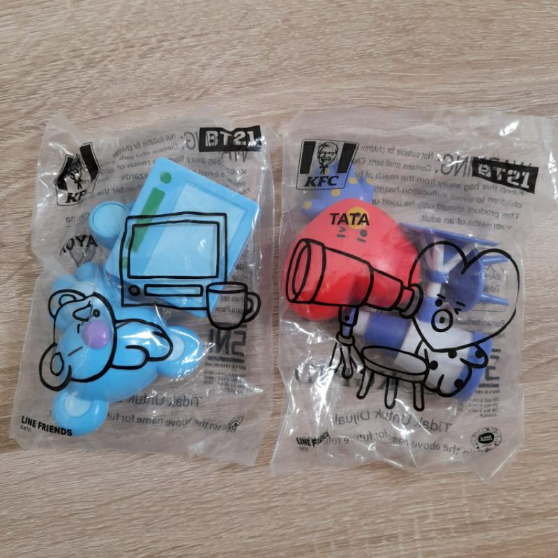 Jual KFC X BT21 TATA DAN KOYA (READY) | Shopee Indonesia
