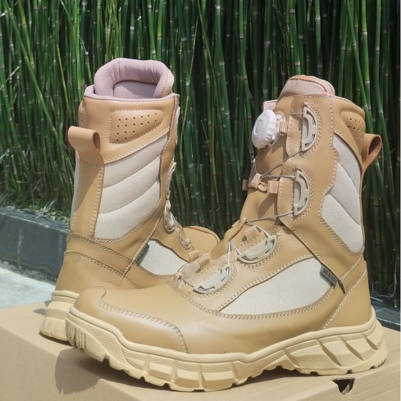 Jual Sepatu PDL Gurun Model Tali Putar Sepatu PDL SATPOL PP ASN TNI ...