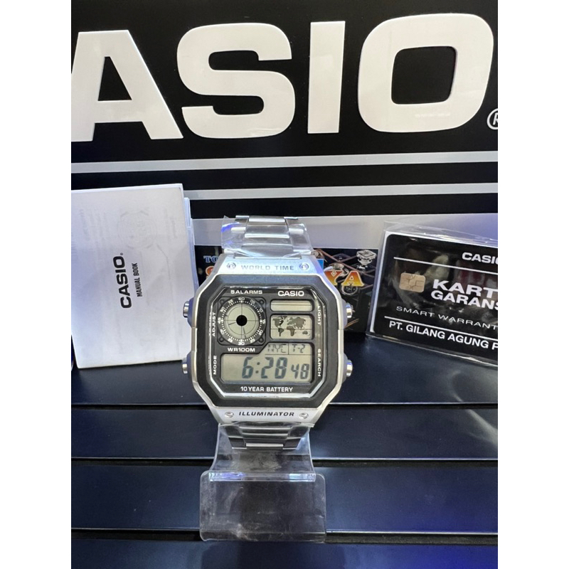 Jual CASIO AE-1200WHD-1AVDF | Shopee Indonesia