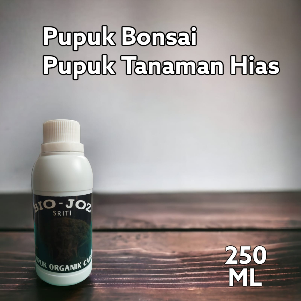 Jual Pupuk Bio Joz Pupuk Bonsai Dan Tanaman Hias Fermentasi Sriti 250ml ...