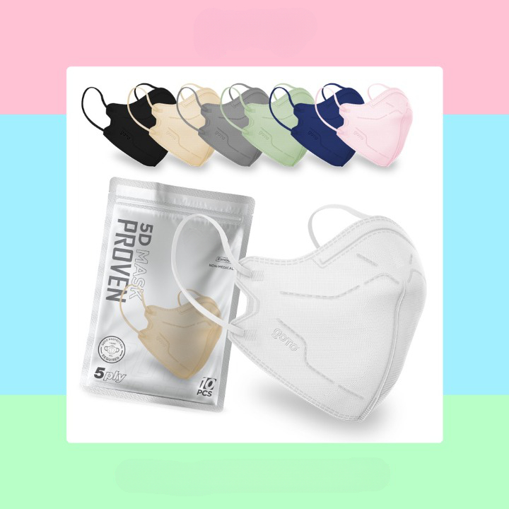 Jual Promo Masker Earloop KN95 Pro 5Ply Mask Duckbill KN 95 5 PLY Face ...