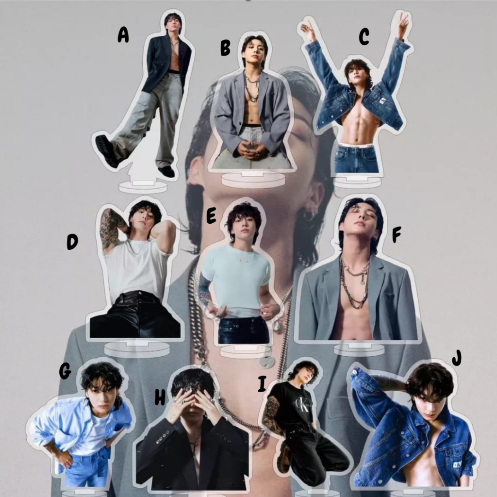 Jual Standee Mini KPOP BTS Festa 10th - JungKook Seven theme | Shopee ...