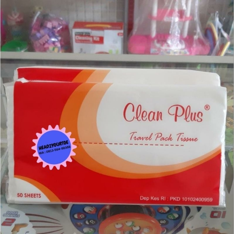 Jual Tissu Clean Plus Travel Size / Clean Plus Tissu 2 Ply | Shopee ...
