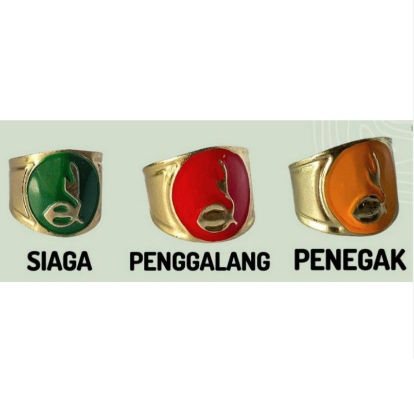 Jual Kolong Hasduk Pramuka SENG 50 biji / 100biji Ring Kacu Pramuka ...