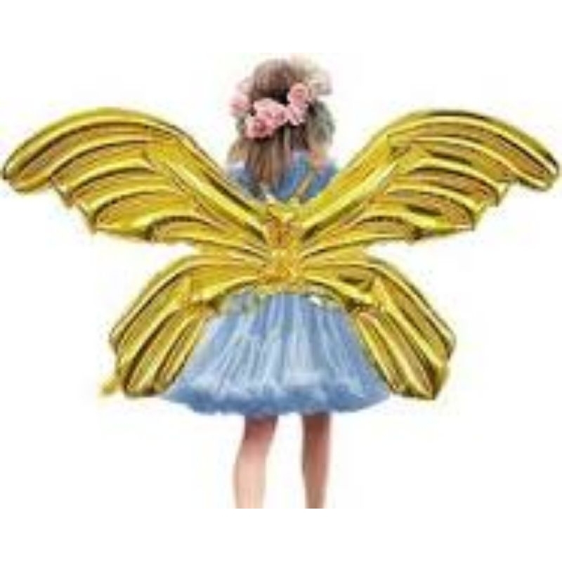 Jual Wings 3D Butterfly Balloon Foil/Balon Sayap Kupu2/Angel Wings ...