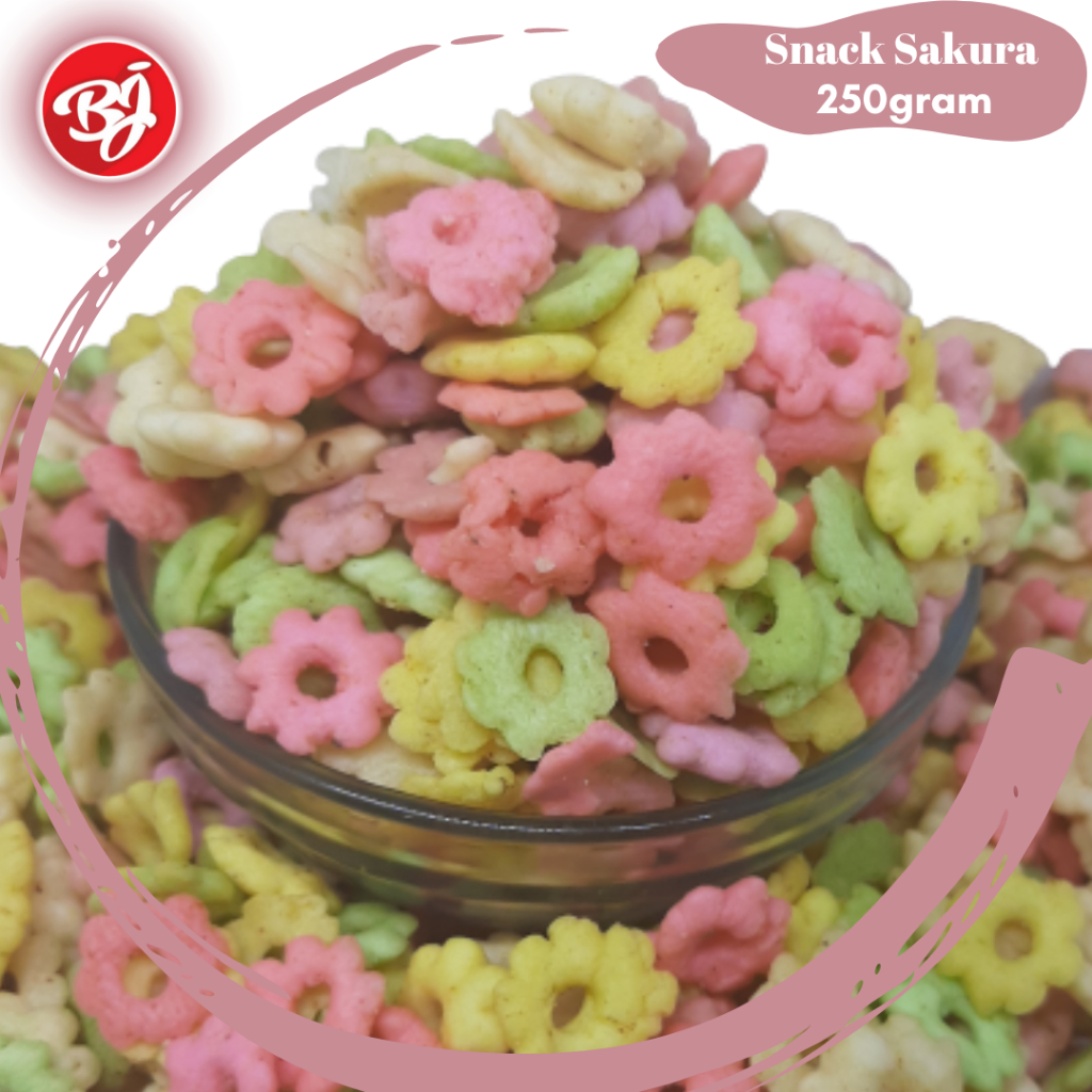 Jual Pilus Sakura / Ajisan Kolget / Snack Kembang Ribut | Shopee Indonesia