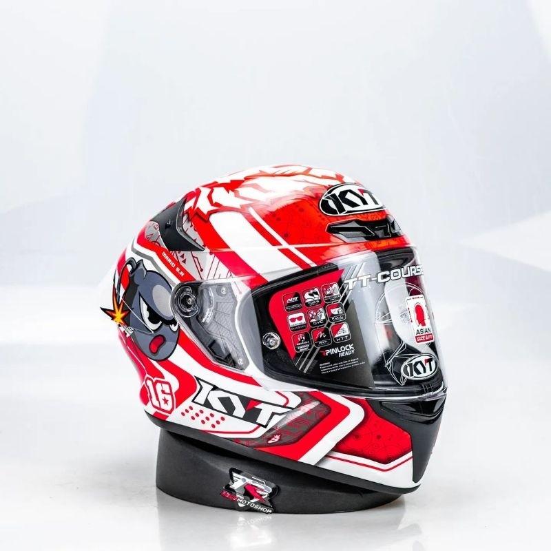 Jual Helm KYT TT Course Super Mario / TTC Super Mario / Original ...