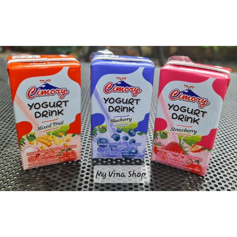 Jual NEW Yoghurt Drink Cimory Kotak 125 ml | Shopee Indonesia