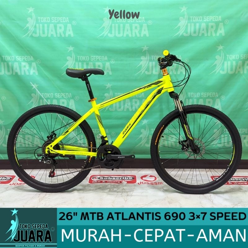 Jual SEPEDA GUNUNG ATLANTIS 760 690 730 MTB 26 INCH (SOLO RAYA ...