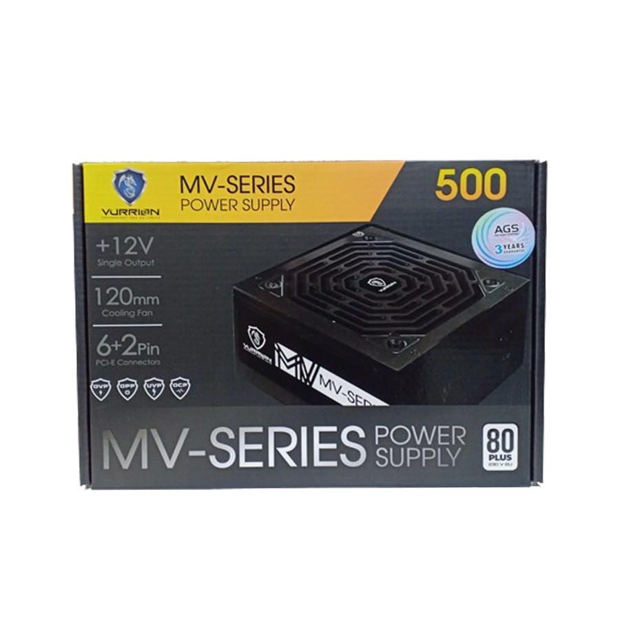 Jual PSU VURRION MV500 MV-SERIES 500 WATT 80+ / PSU 500Watt 80 ...