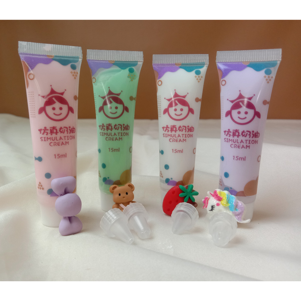 Jual Clay Tube Krim Simulation Cream untuk Deco | Shopee Indonesia