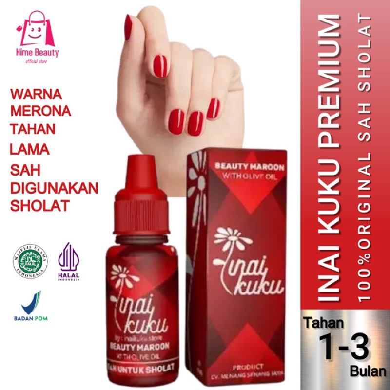 Jual JIE JIE STORE- inai Kuku Muslimah Halal Sah buat sholat Pewarna ...