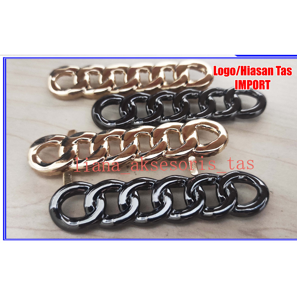 Jual AKSESORIS TAS HIASAN TAS WANITA - LOGO TAS - BROS TAS SELEMPANG ...