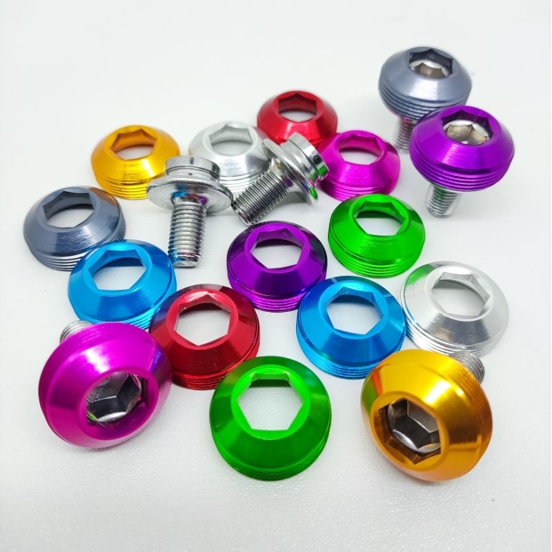 Jual KEN Crank Bolt set, baut crank bb kotak | Shopee Indonesia