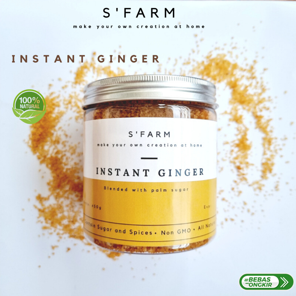 Jual Bubuk Jahe Instan / Premix Jahe - Premium Instant Ginger - Kemasan ...