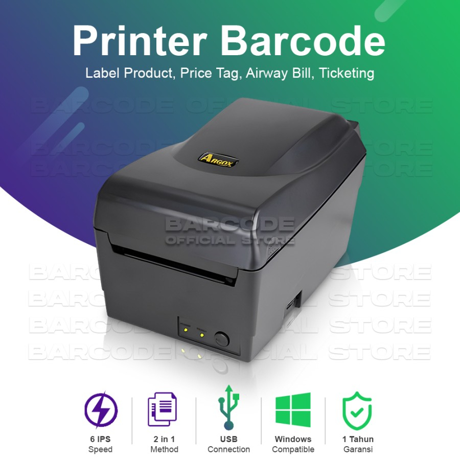 Jual Printer Barcode Argox OS-200 / OS200 / OS 200 Cetak Sticker Label ...