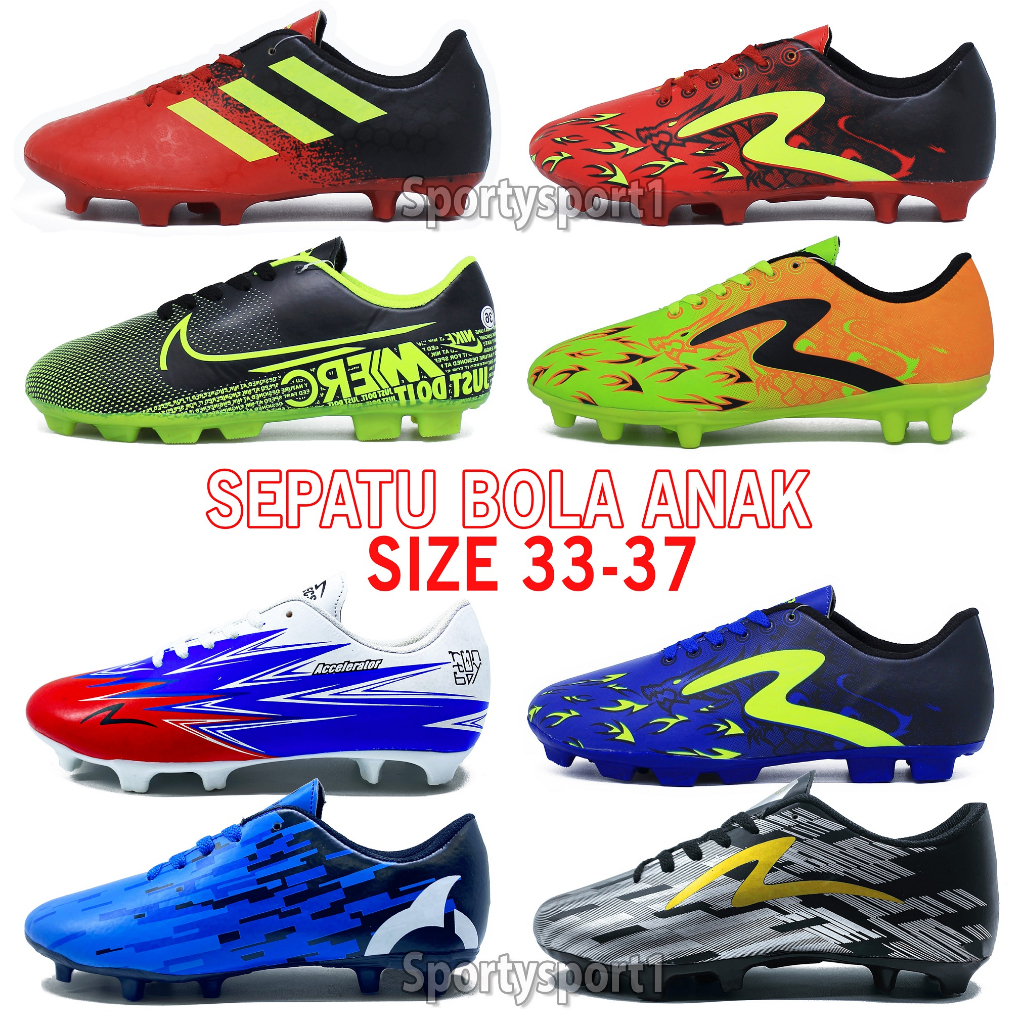 Jual SEPATU BOLA ANAK SIZE 32 33 34 35 36 37 38, SEPATU BOLA JUNIOR ... Jual SEPATU BOLA ANAK SIZE 32 33 34 35 36 37 38, SEPATU BOLA JUNIOR ...
