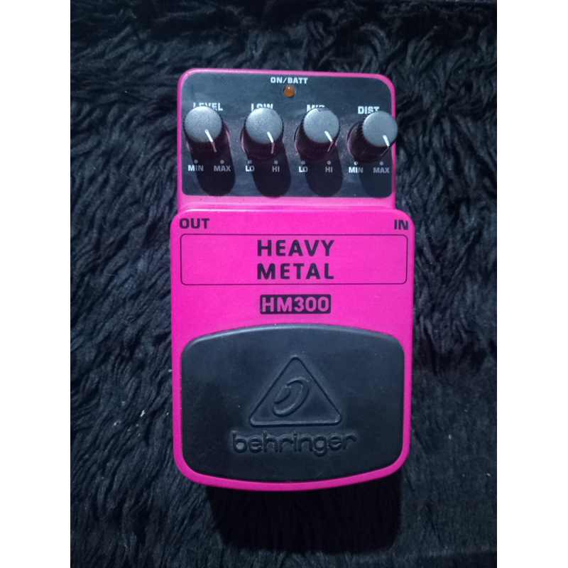 Jual Efek gitar distorsi bekas behringer heavy metal 300 (HM300 ...