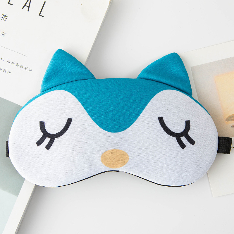 Jual Penutup Mata tidur eye cover mask kacamata anak motif hewan ...
