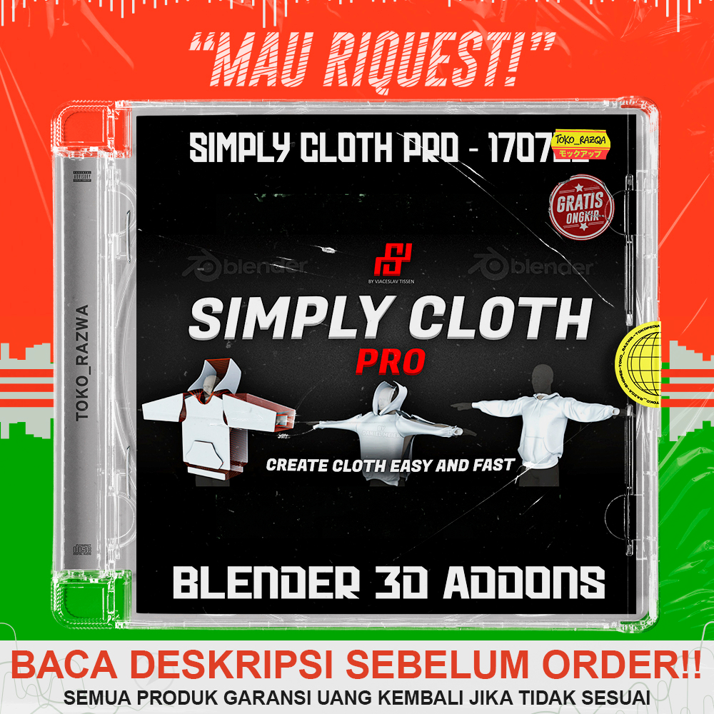 Jual Blender 3D - Simply Cloth Pro 3 - 220924 | Shopee Indonesia