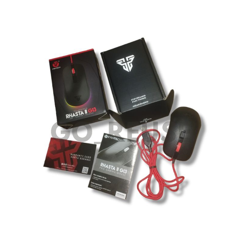 Jual Mouse Fantech G13 Rhasta II Pro - RGB - Gaming | Shopee Indonesia