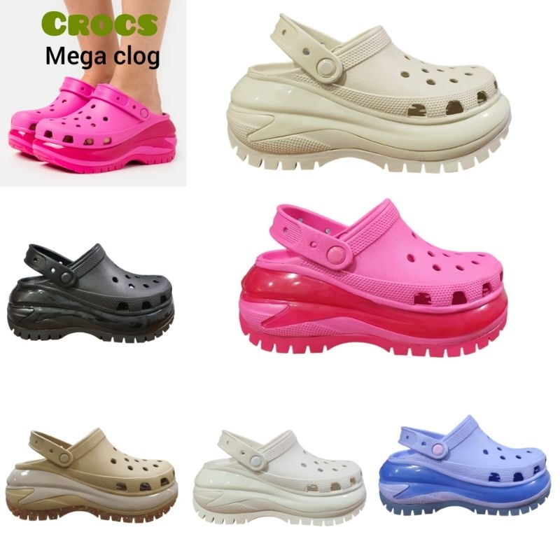 Jual CROCS CLASSIC MEGA CRUSH CLOG/SANDAL CROCS WANITA/CROCS CLASSIC ...