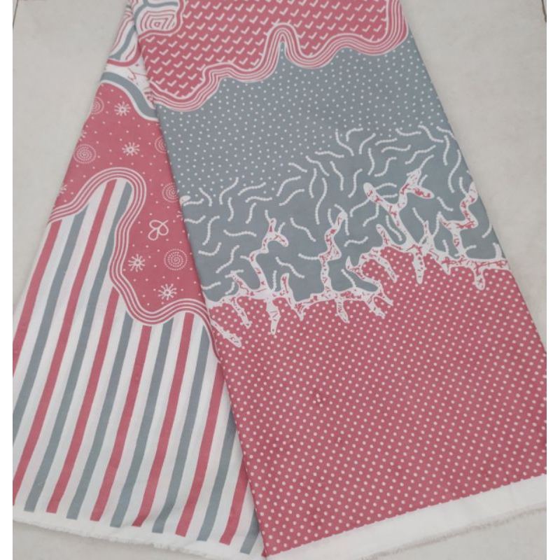 Jual CF kain batik soft motif garutan bahan batik bahan teteron Rayon ...