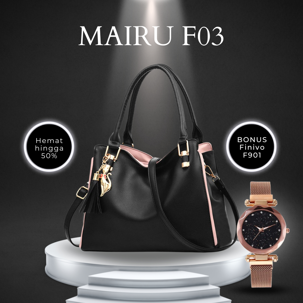 Jual CUCI GUDANG !!! Mairu Tas Selempang Wanita Kulit Tote Hand Bag ...