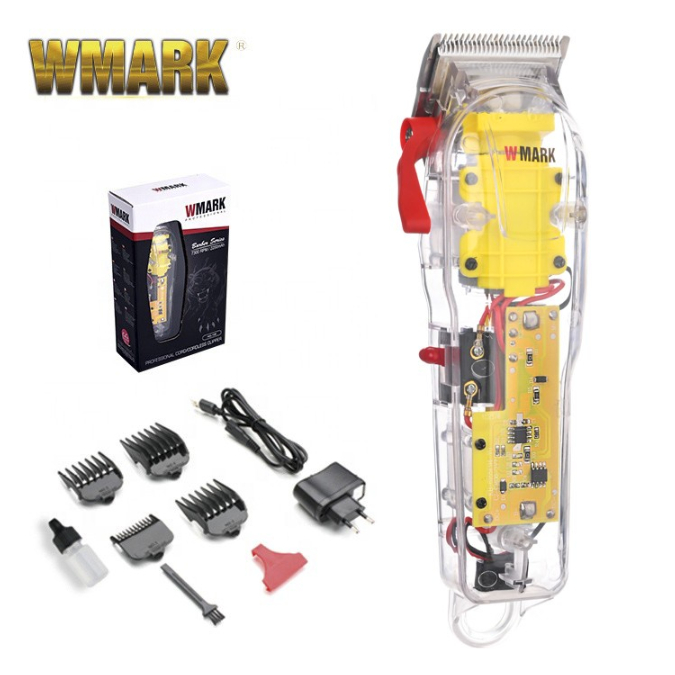 Jual WMARK NG-108 Professional Full-transparent Rechargeable Hair Clipper | Shopee Indonesia