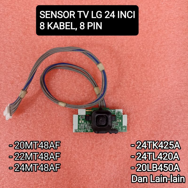 Jual SENSOR IR JOYSTICK TV LG 8 PIN SOKET 20 INCI, 22 INCI, 24 INCI ...