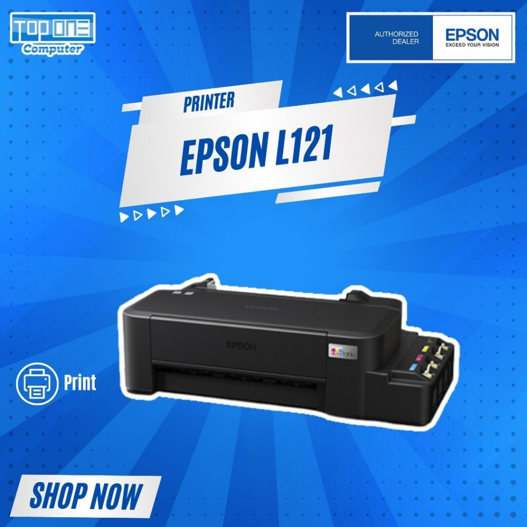 Jual Printer Epson L121 Ecotank Print Only garansi resmi | Shopee Indonesia
