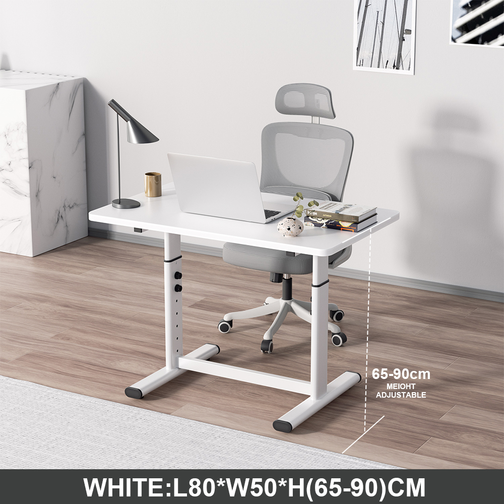 Jual Baikhome Meja Laptop Adjustable Height Standing Desk Roda Portable ...