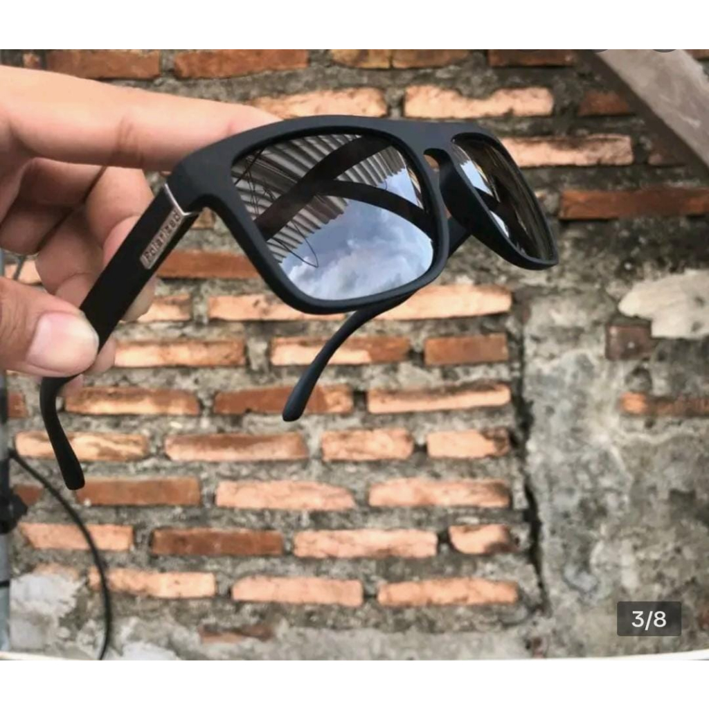 Jual Kacamata HD Polarized Pria Aviation Driving Kacamata Anti Silau Matahari UV400 | Shopee ...