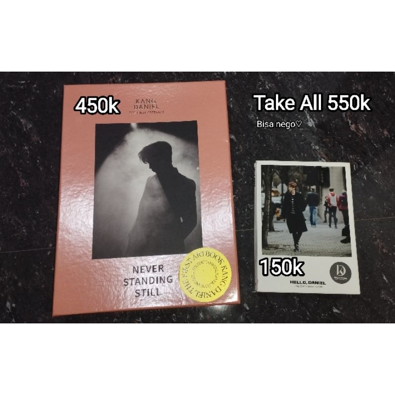 Jual SALE!! Kang Daniel Artbook Never Standing Still Album | Shopee Indonesia