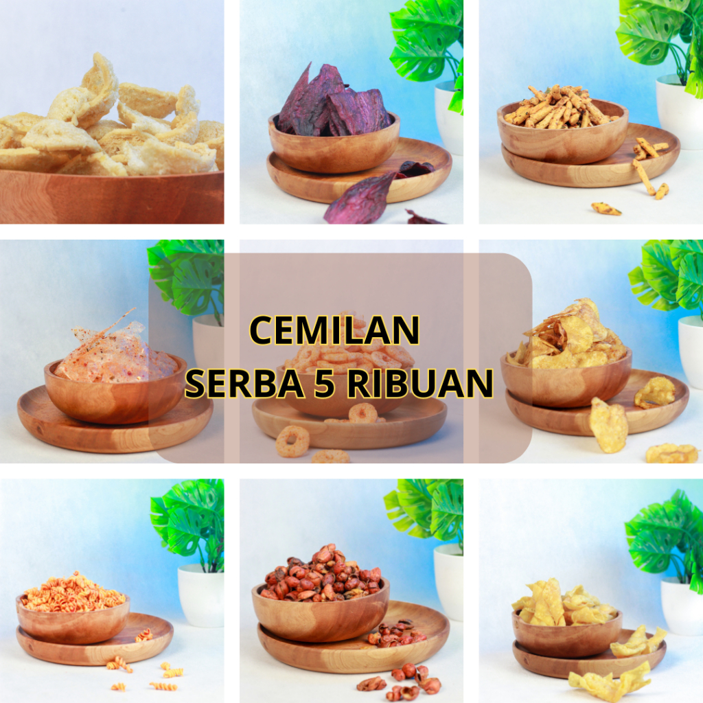 Jual Aneka Snack Camilan Cemilan Serba 5 Ribuan Makanan Ringan Suka ...