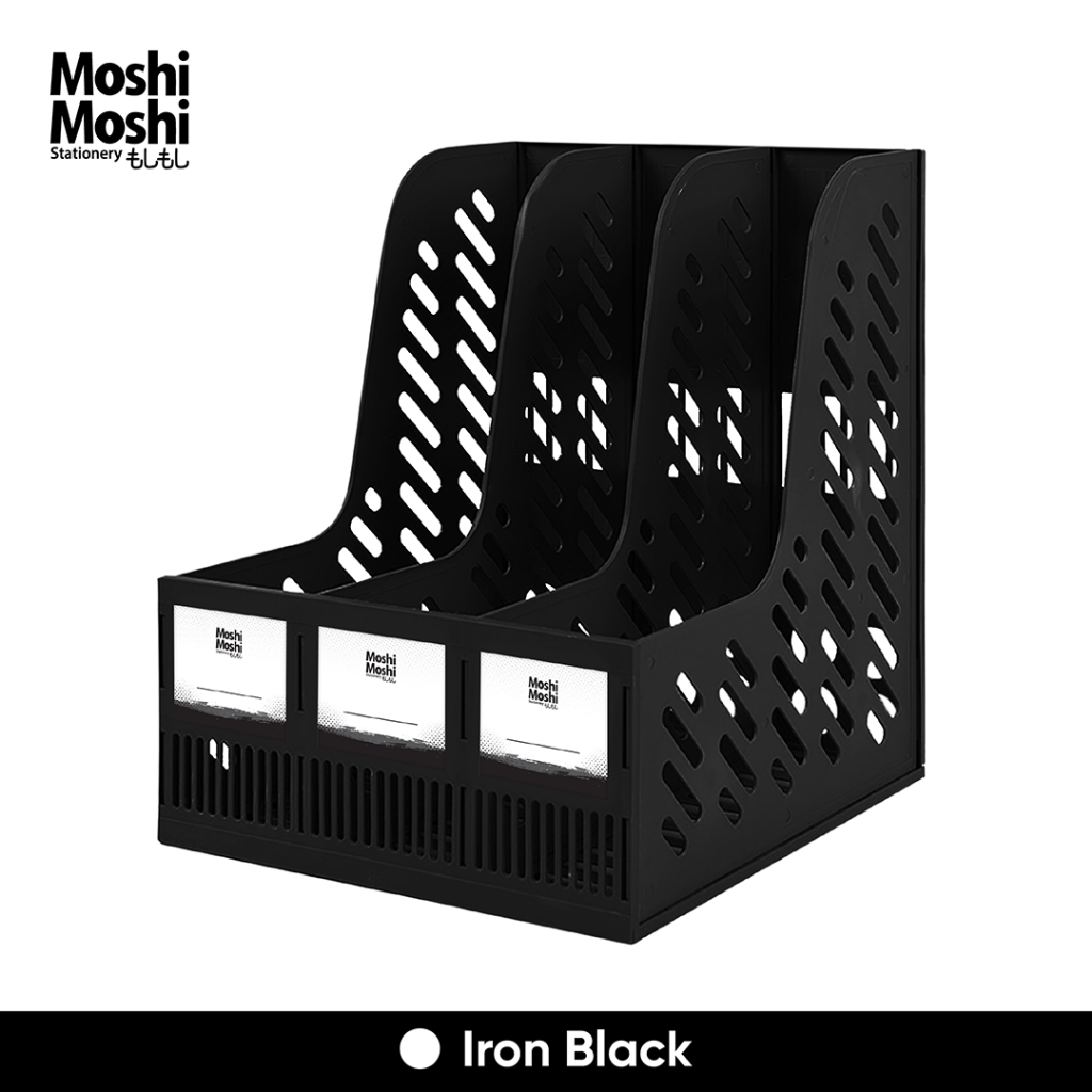 Jual File Box Foldable 3 Layer Tempat Penyimpanan Dokumen Lipat 3 Sekat ...