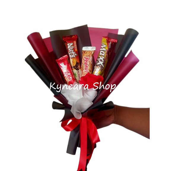 Jual BUKET JAJAN COKLAT / BUCKET SNACK CUSTOM | Shopee Indonesia