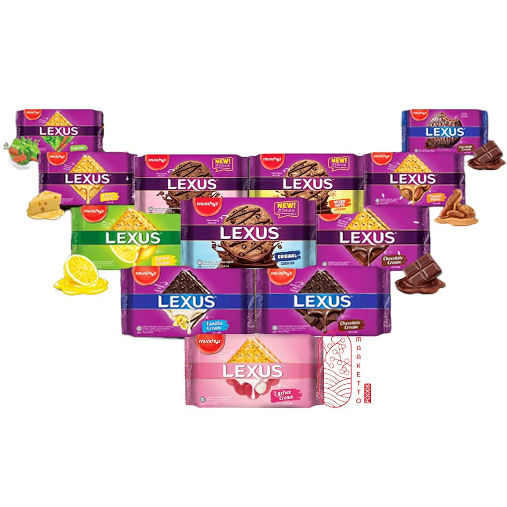 Jual Biskuit Lexus Munchy's Sandwich Crackers / Lexus Munchys Cookies ...