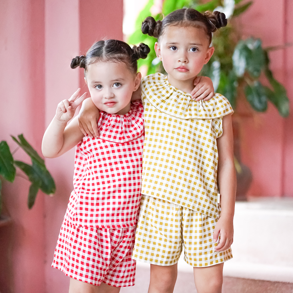 Jual Kiddiposh - Pakaian Set Anak Eva Set by Nik & Phi | Shopee Indonesia