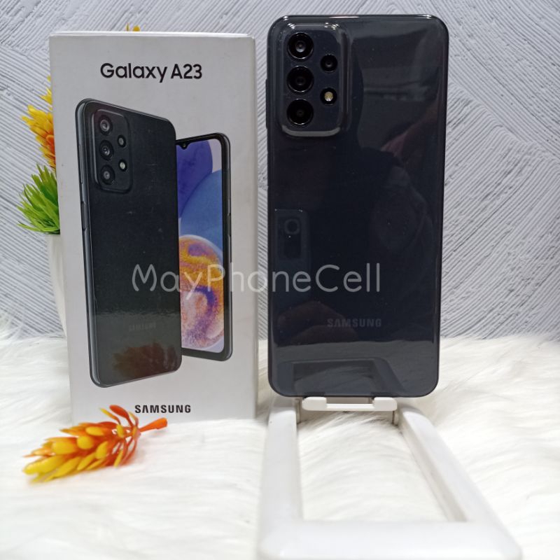 Jual Samsung A23 4G NFC 6/128 GB Handphone Second Bekas Fullset ...